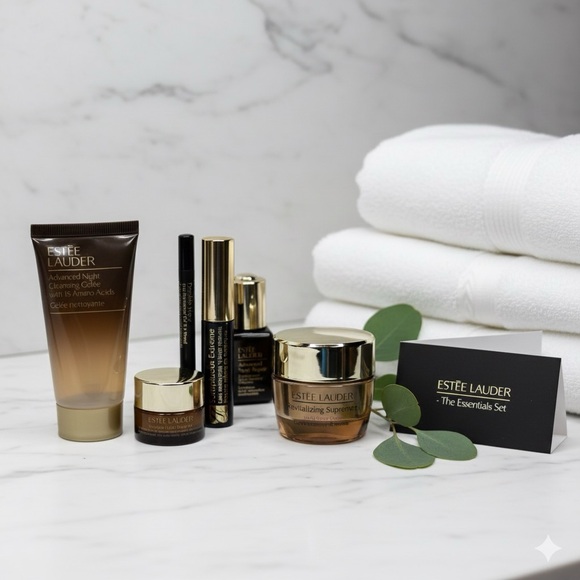 Estee Lauder | Skincare | New Este Lauder Deluxe 6piece Skincare Makeup ...